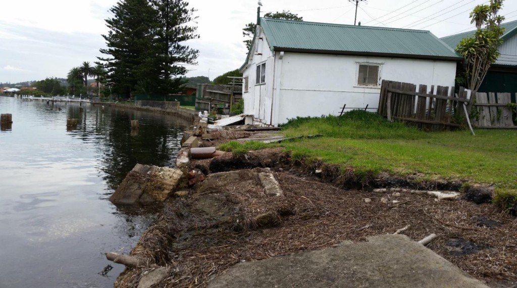 Foreshore erosion – Solutions for land owners | Eikos | Newcastle, Lake ...